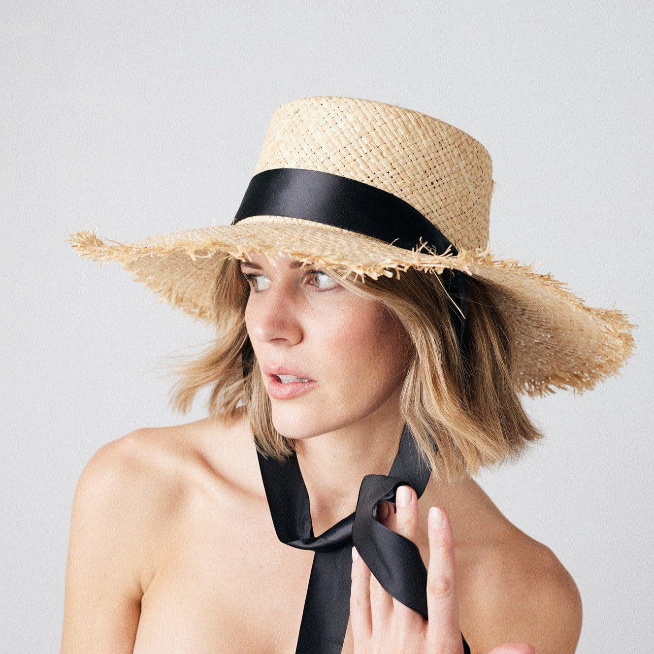 ALEXIS | Women's Straw Wide Brim Hat | Premium | Crushable – Mason Hats